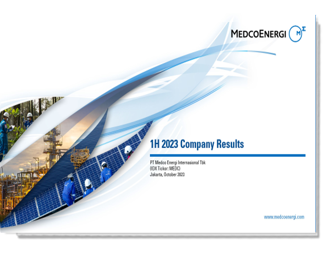 Earnings Call - Investor : MedcoEnergi